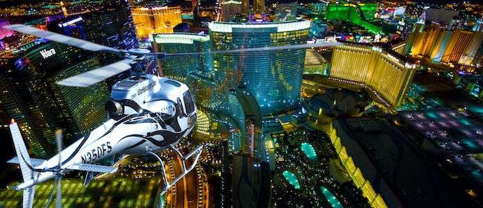 Las Vegas Strip Helicopter Flight & Dining Experience